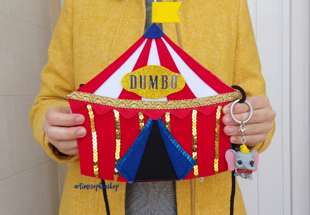 Dumbo Felt Purse Disney Dumbo Wallet Clutch Crossbody Bag - Etsy