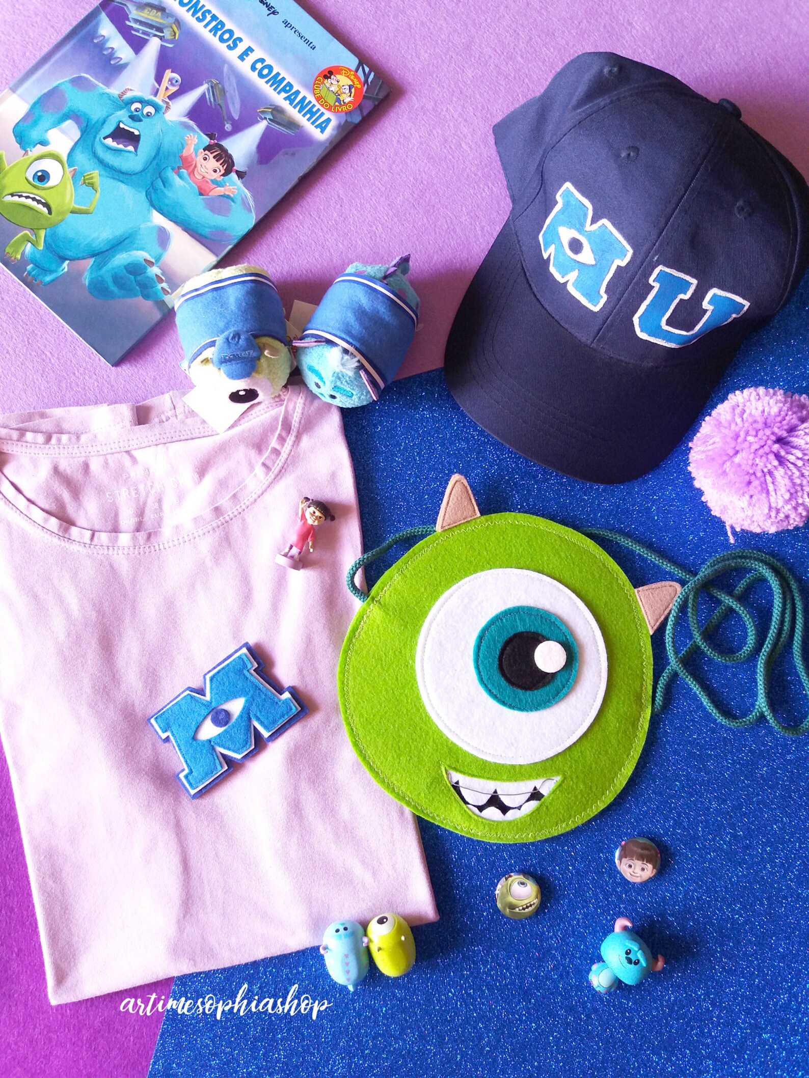 Monsters Inc Pin Patch Disney, Monsters Inc. Logo Felt Patch Disney ...