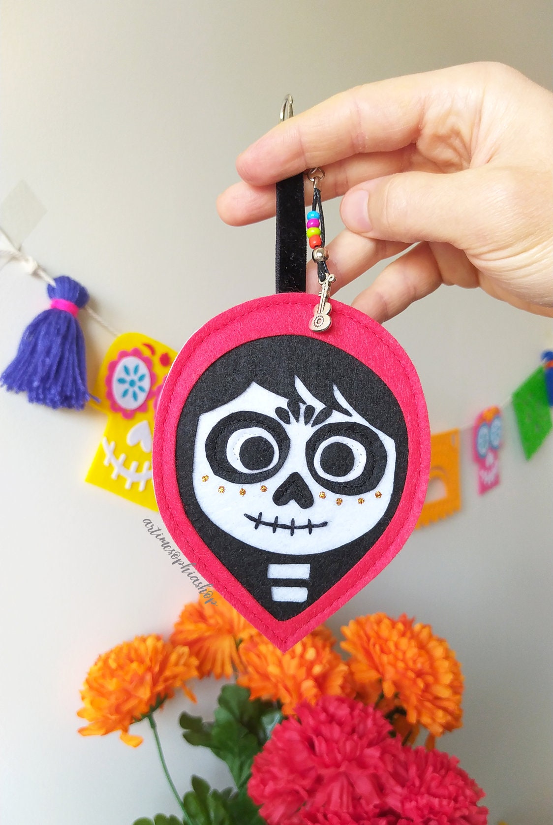 Miguel Coco Pixar Disney Inspired Keychain or Hanging Decor - Etsy