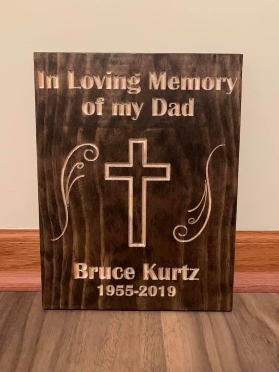 In Loving Memory Sign, RIP Sign, Loss Sign, Gone Too Soon Sign, RIP Dad ...