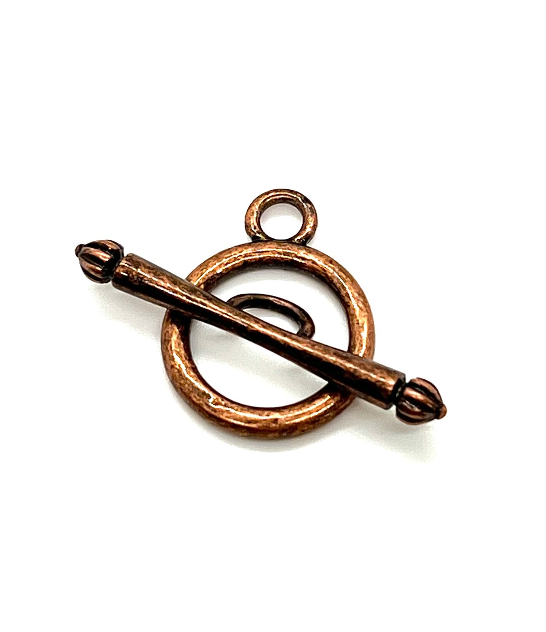 Antique Copper Large Toggle Clasp, Boho Clasp for Necklace, DIY Jewelry ...