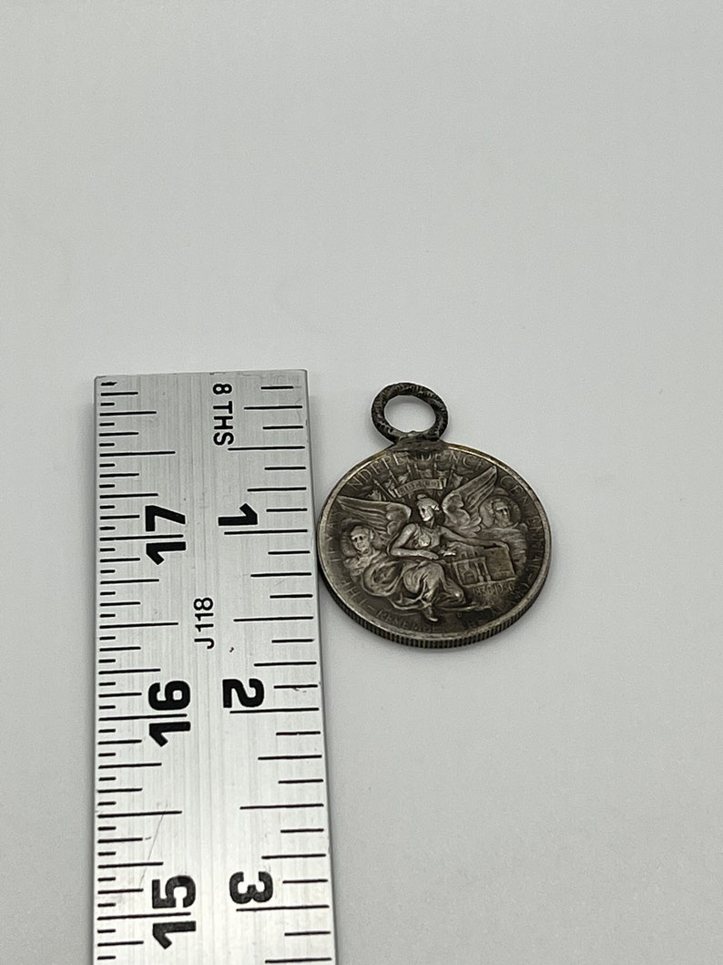 Soldered Coin Pendant Replica Angel US Coin 1936 Antique - Etsy