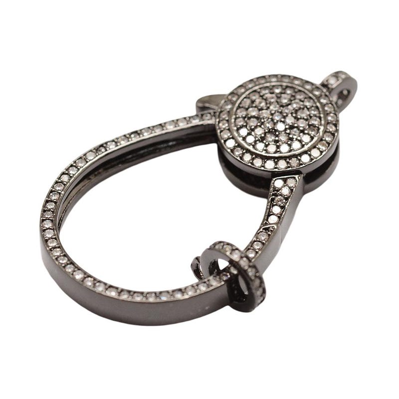 Rhinestone Pave Jump Ring - Etsy