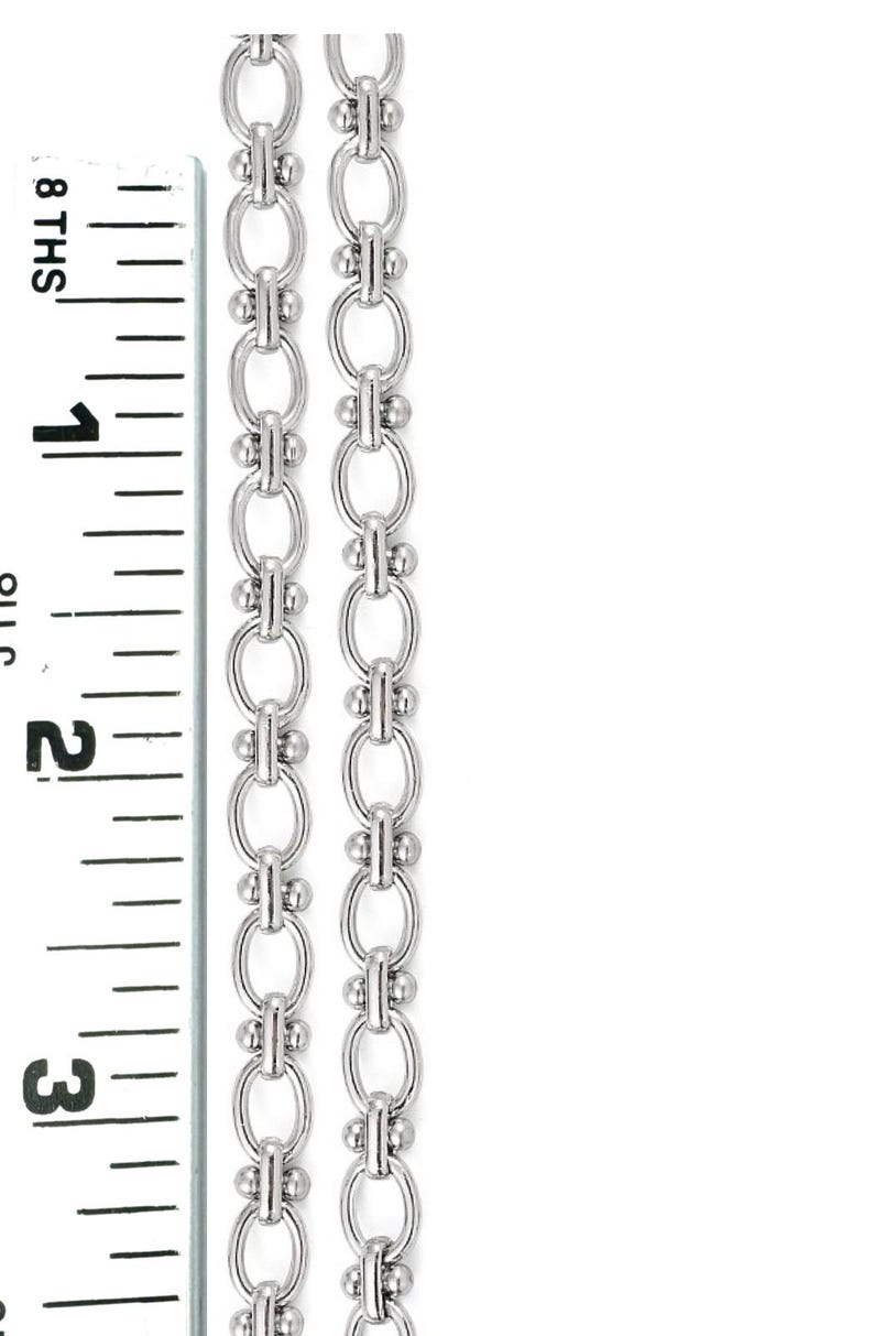 Small Stainless Steel Link Chain, Silver Chain, Non Tarnish Findings ...