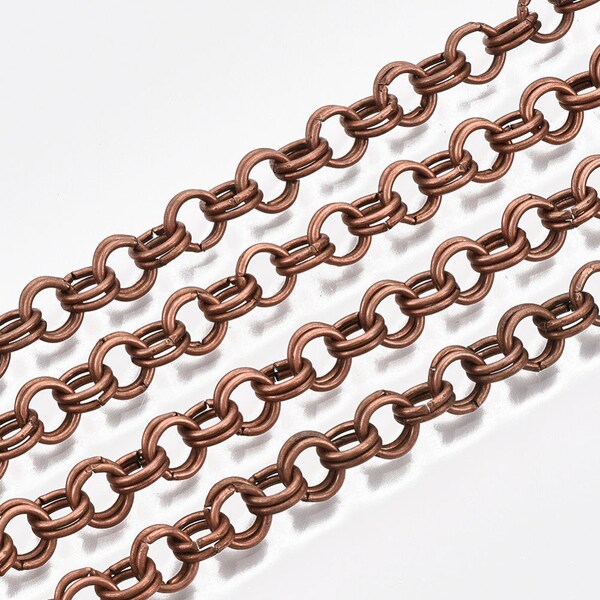 Double Link Chain - Etsy