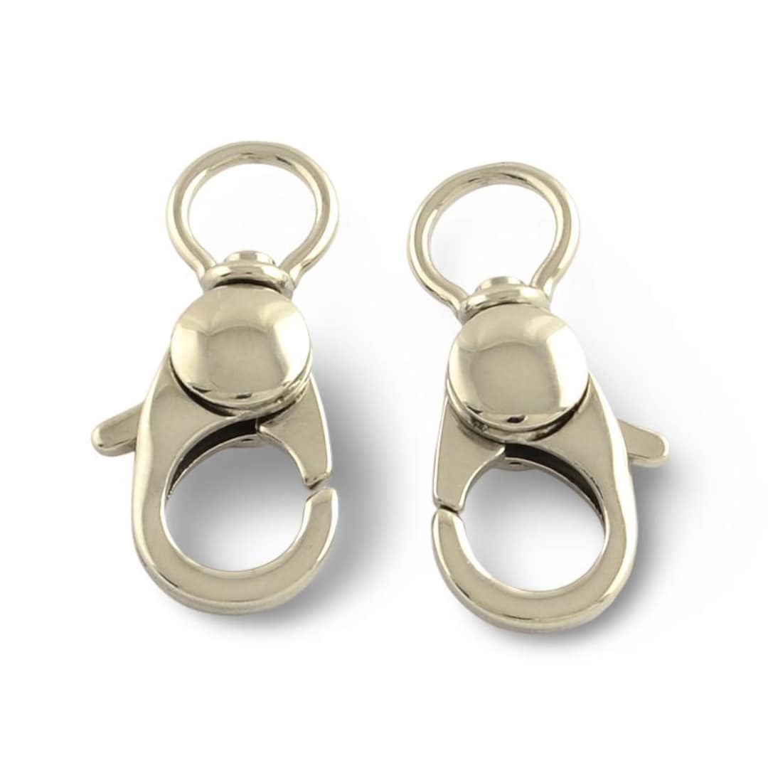Large Swivel Lobster Claw Clasps, 304 Stainless Steel, Heavy-duty ...