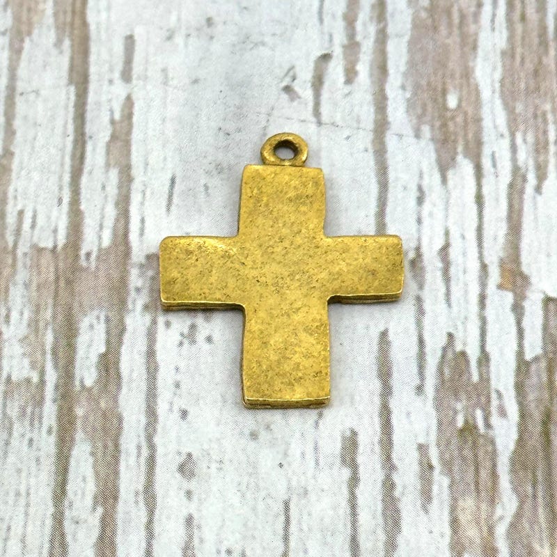 Chunky Cross Necklace - Etsy