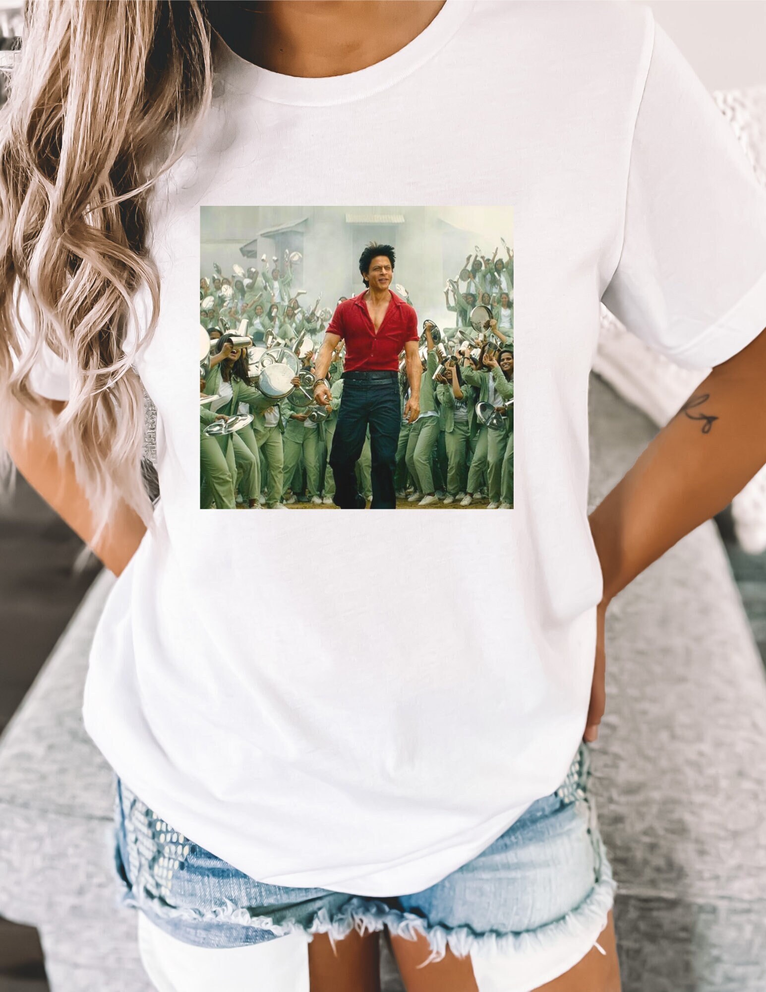 Jawan, Shah Rukh Khan, Bollywood Tshirt, Hindi Cinema, Indian ...