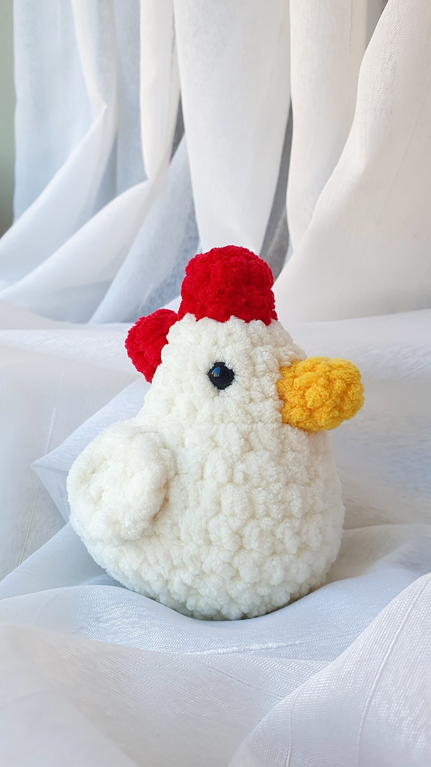 Crochet Stardew Valley Chicken / Chicken Amigurumi / Chicken Plushie ...