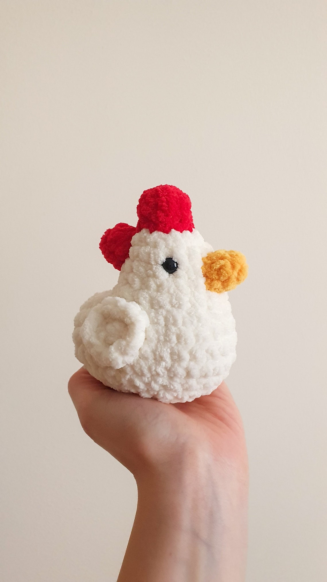 Crochet Stardew Valley Chicken / Chicken Amigurumi / Chicken Plushie ...