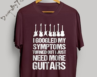 Guitar tshirts | Etsy