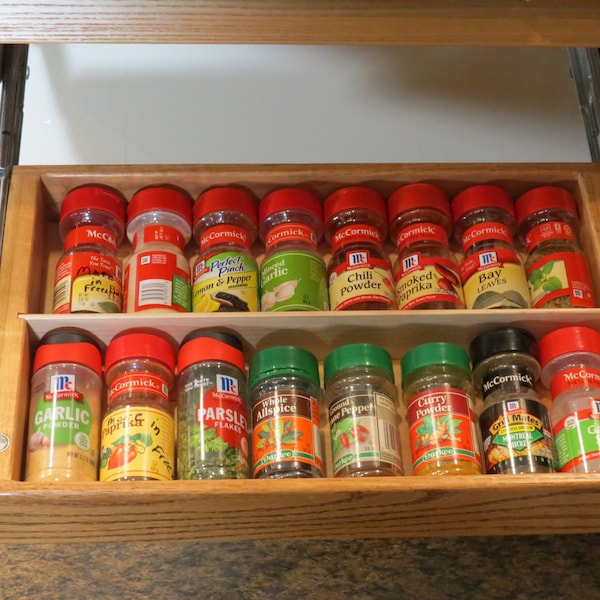 Under Cabinet Spice Rack - Etsy