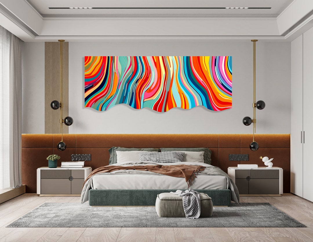 Abstract Wall Art Prints Colorful Wall Decor Artwork Home Decor Pop Art ...