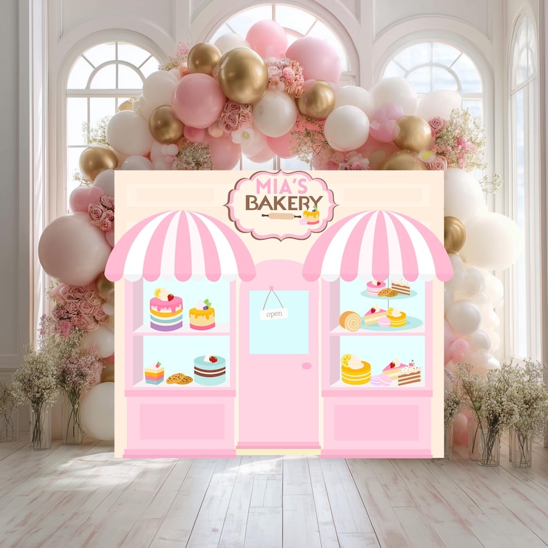 Bakery Shop Cutouts, Sweet Shop Props, Candyland Baby Shower, Candy ...