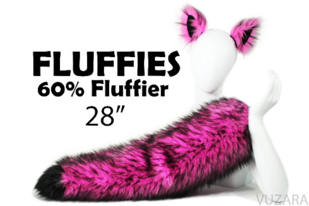 Fox Tail Cat Tail Kitsune Tail Cat Tail Fluffies Fox Ears Cat Ears ...