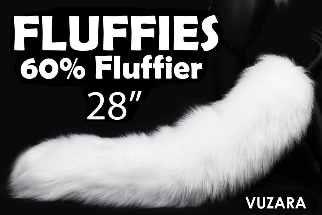 Fox Tail Cat Tail Kitsune Tail Cat Tail Fluffies Kitten Tail Cosplay ...