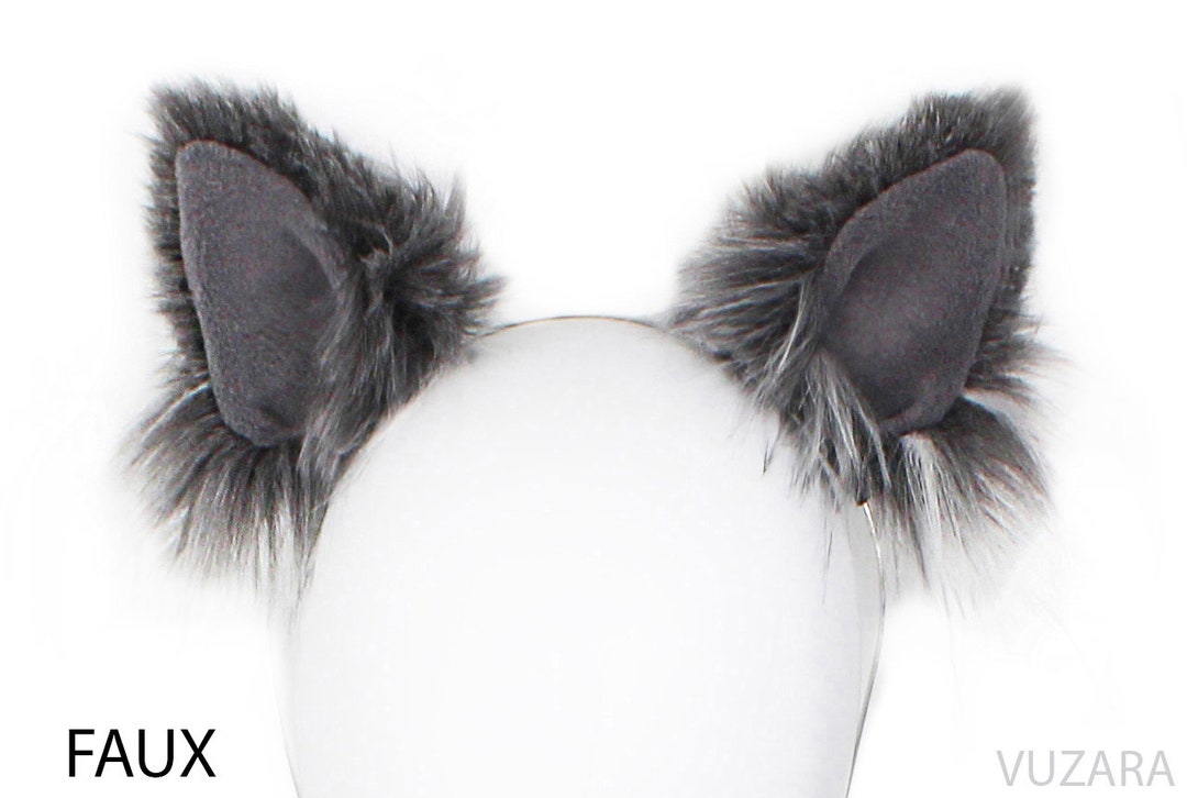 Cat Ears Kitty Ears Kitten Ears Cat Headband Ears Faux Ears Neko Ears ...