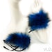 Fuzzy Wrist Cuffs Furry Wrist Cuffs Accessories Kitty Fox Wolf ...