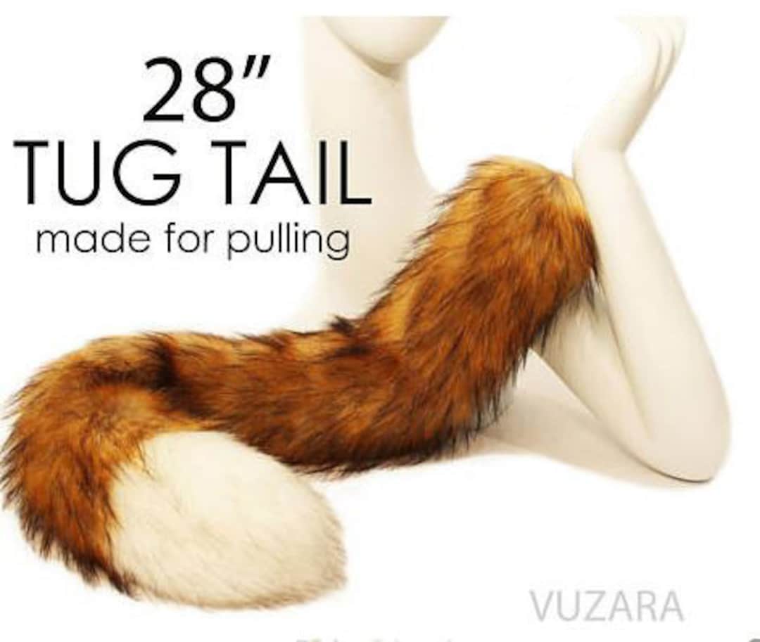 Fox Tail Cat Tail Faux Animal Tail Fluffy Tail Petplay Tail Cosplay ...