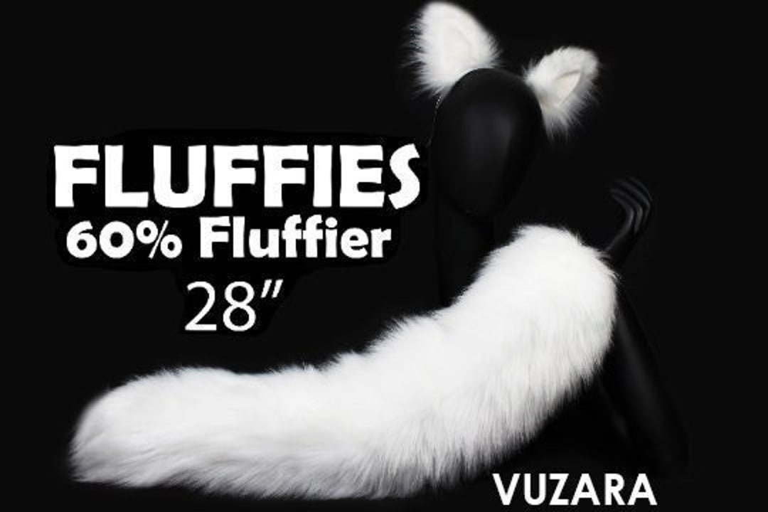 Fox Tail and Ears Set Cat Tail and Ears Set Kitsune Tail Cat Tail ...