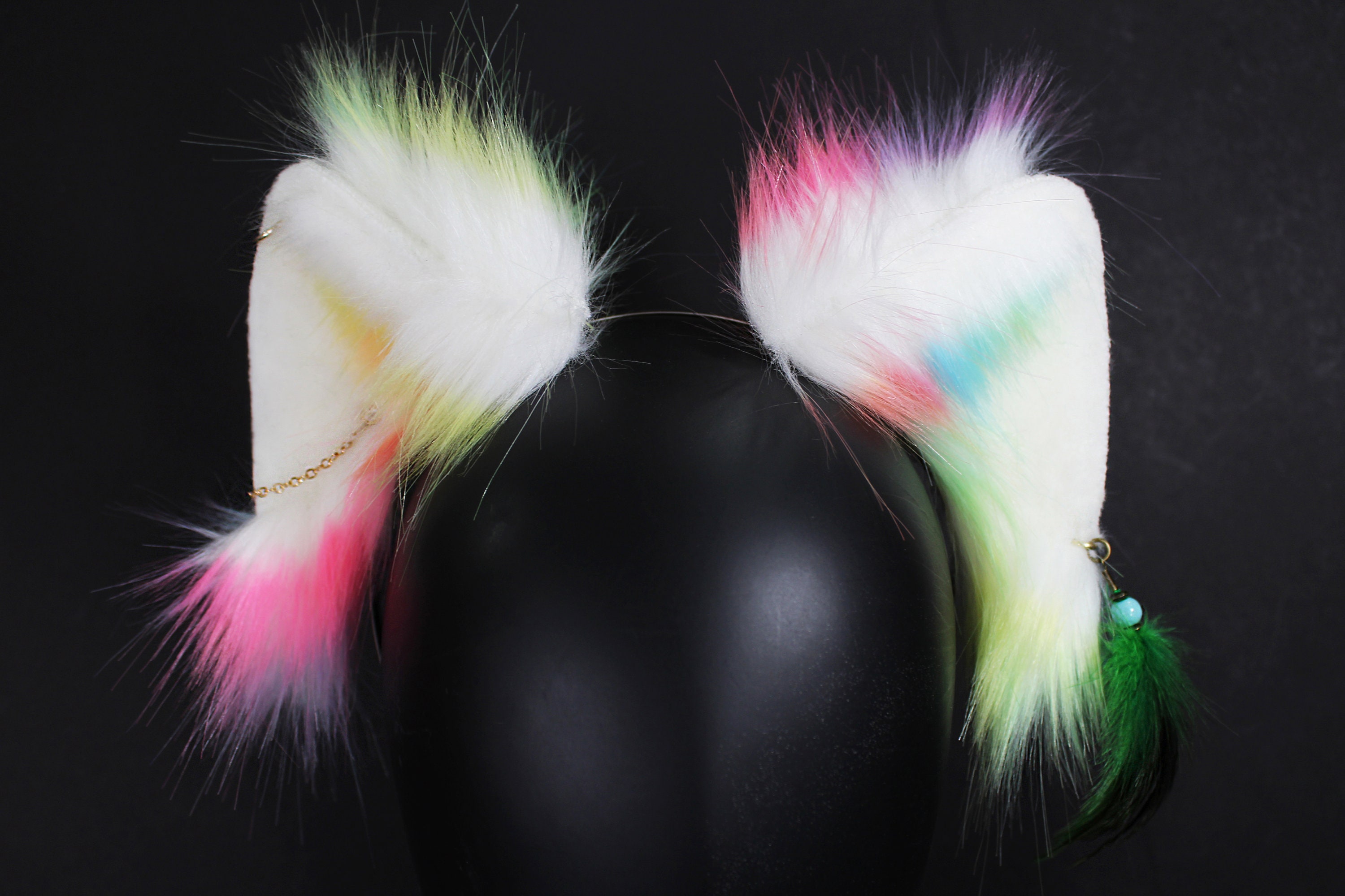 Cat ears fox ears cat ears kitty ears kitten ears cat headband | Etsy