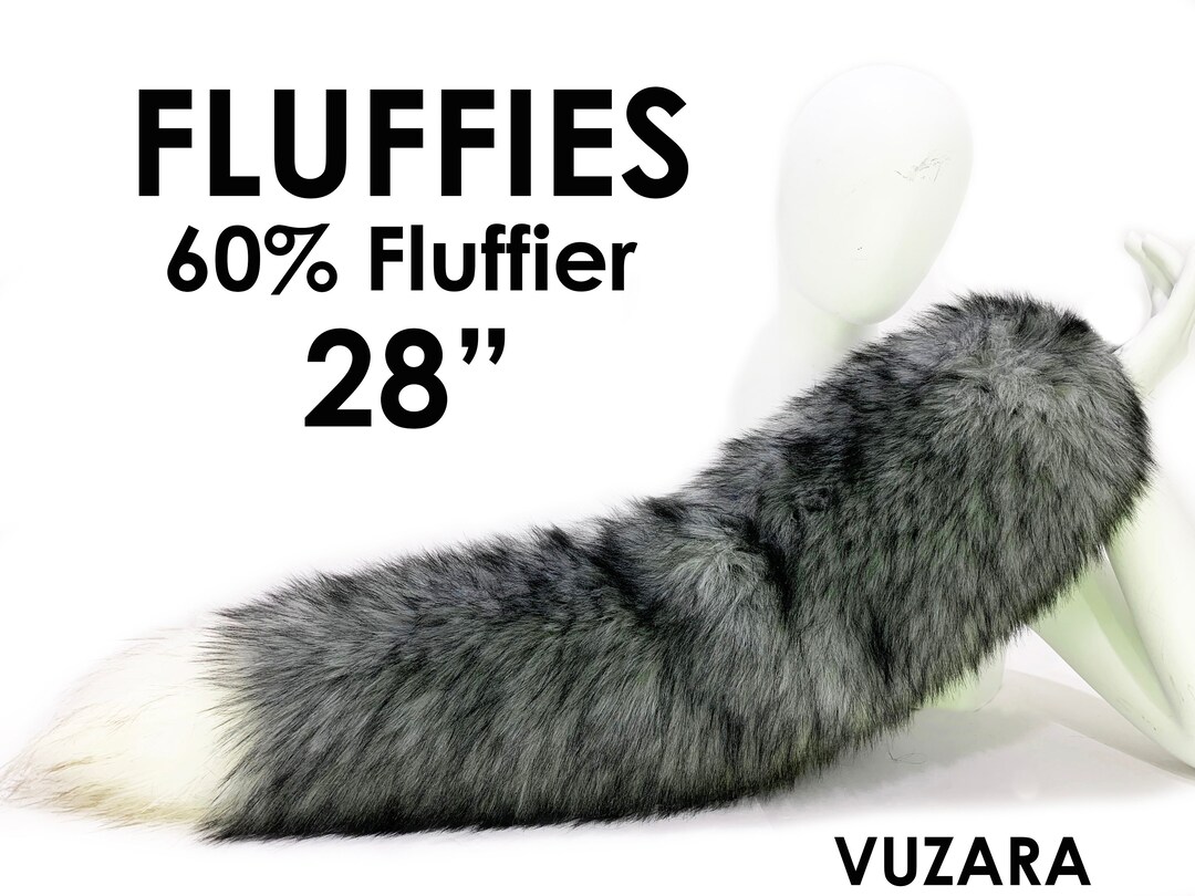 Fox Tail Cat Tail Kitsune Tail Cat Tail Fluffies Kitten Tail Cosplay ...