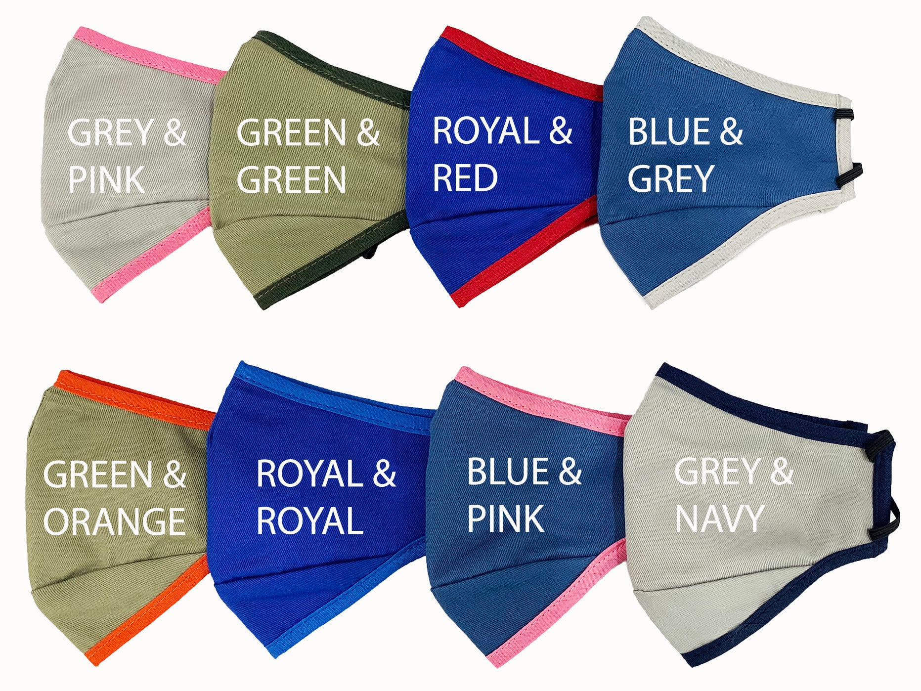 Face Mask With Nose Wire Filter Pocket Washable XL Face Mask - Etsy