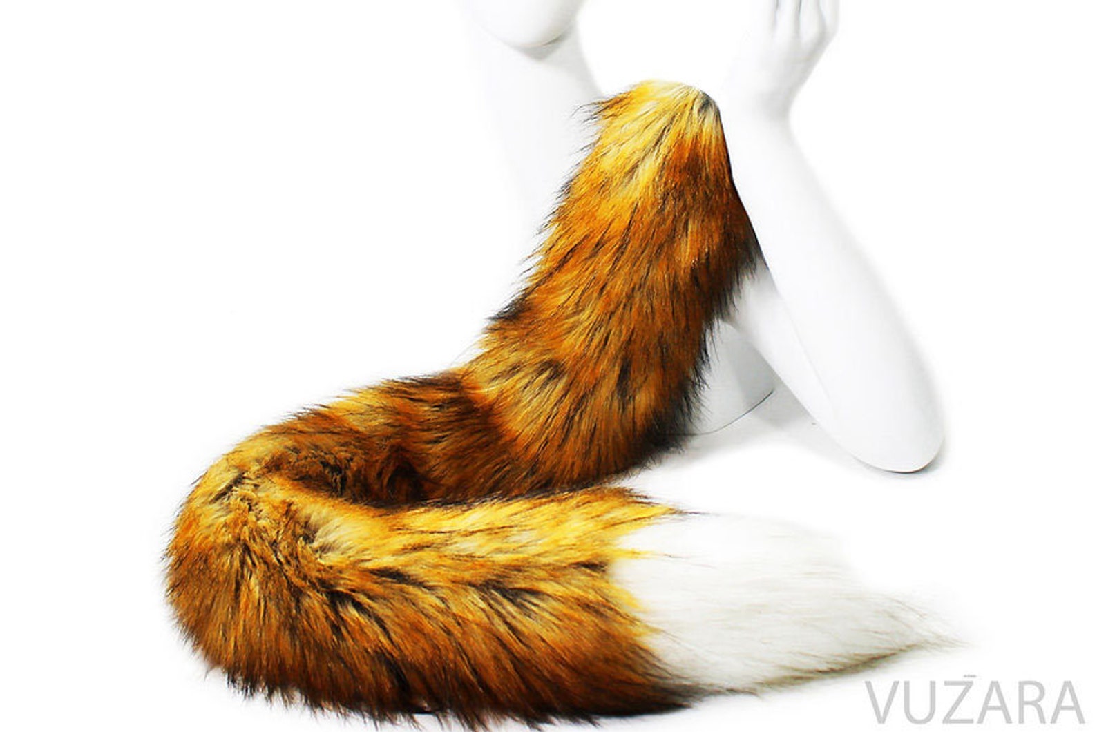 Fox Tail Cosplay Red Fox Faux Kitsune Tail Fox Cat Tail Kitten - Etsy