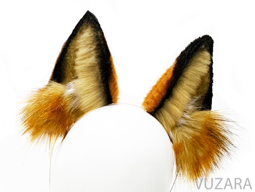 Red Fox Ears Cat Ears Wolf Ears Dog Ears Kitty Ears Kitten Ears ...