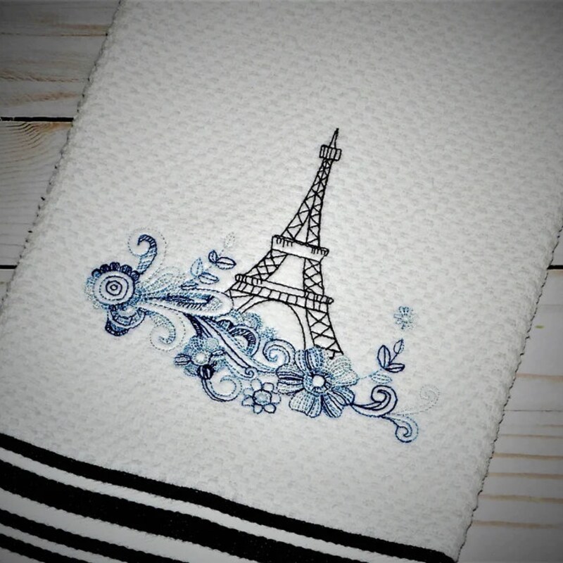 Paris Embroidery - Etsy