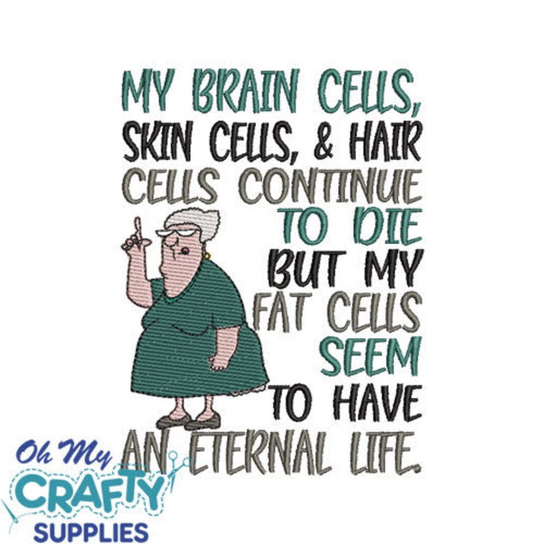 Eternal Life Cells Embroidery Design - Etsy