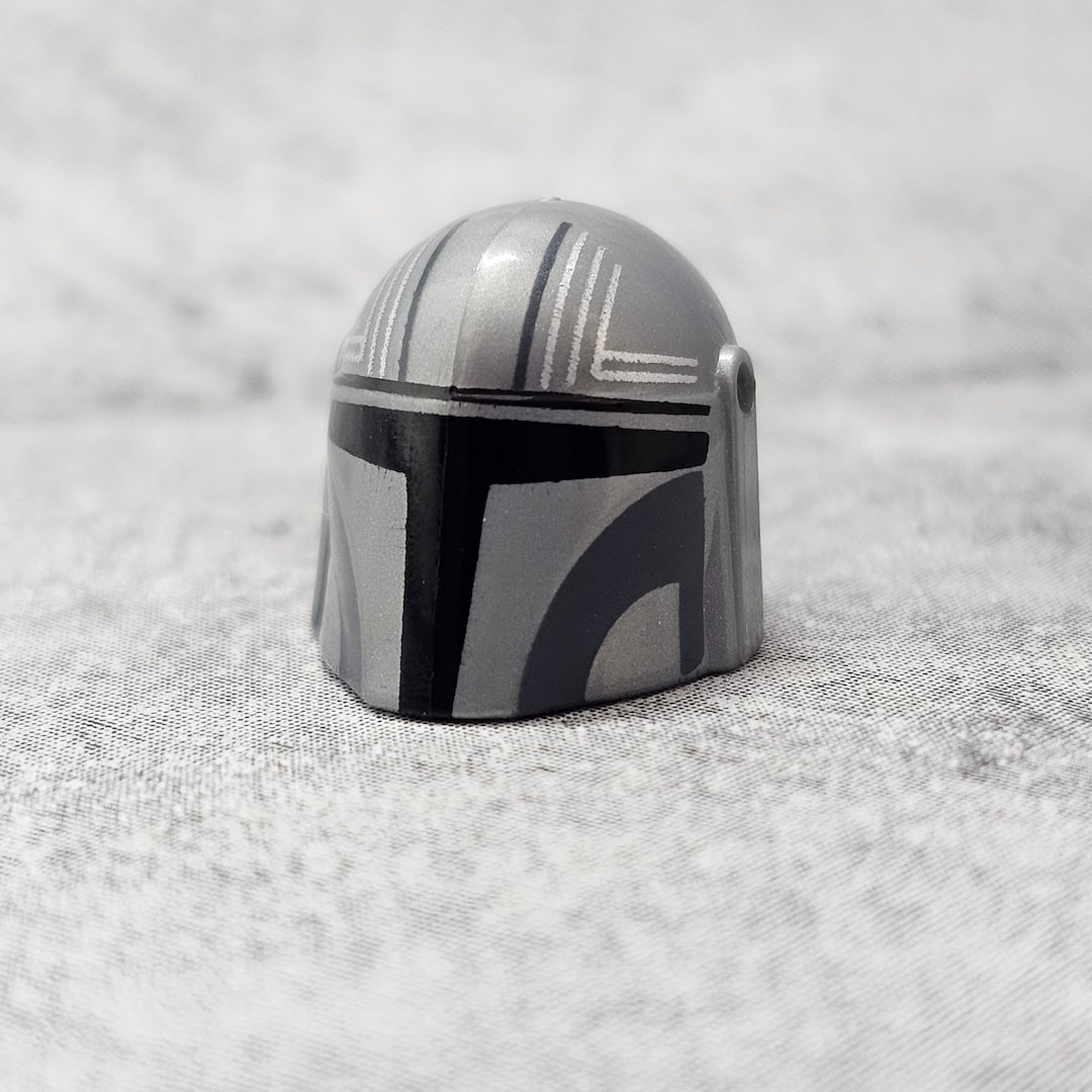 Custom Clan DJ Mando Helmet for Lego Minifigures | Conb01 | Minifigure ...