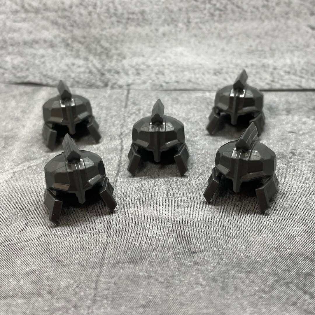 5-pack Custom Dwarf Helmet Lotr Lot for Minifigures B10b224 Dwarf Helm ...