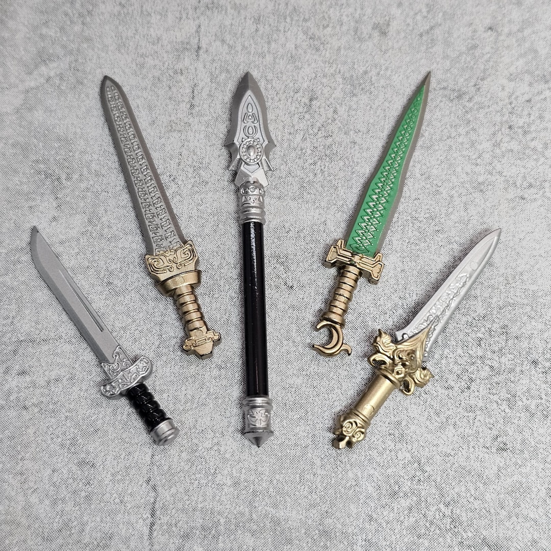 5-pack Fantasy Knight Weapons Pack Lot for Minifigures | F7fw01 ...