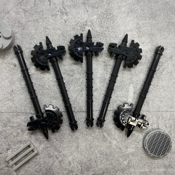 5-pack Serrated Battle Axe Lot for Minifigures C12314 - Etsy