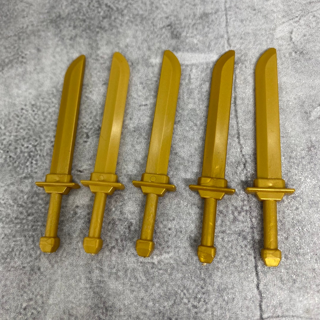 Custom Imperial General Sword Golden Lot for Minifigures | Ga1swdg ...