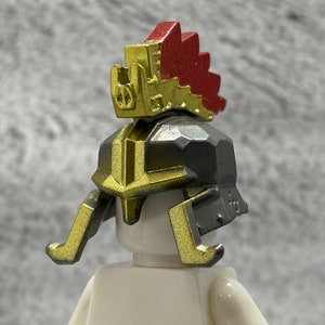 Custom Dwarf King Helmet Lotr Lot for Minifigures | B10b222 Dwarf Helm ...