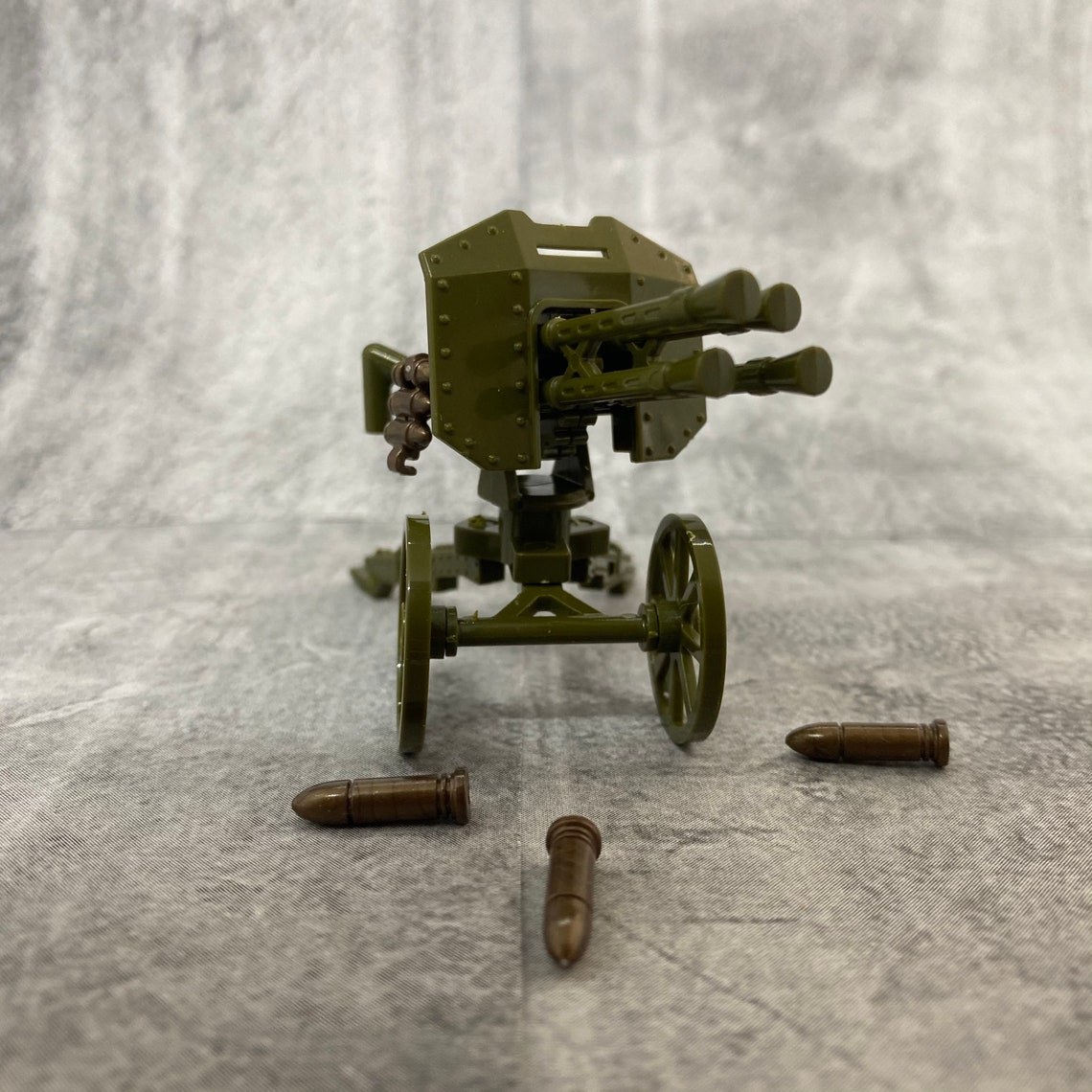 Custom WW2 Mounted Machine Gun for Lego Minifigures Diy | Drc2922 Green ...