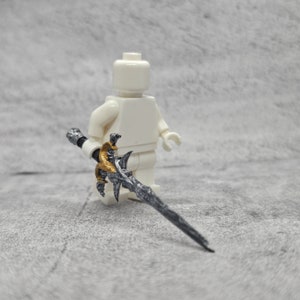 Custom Weathered Frostmourne Sword for Minifigures Dra0fm Death Knight ...