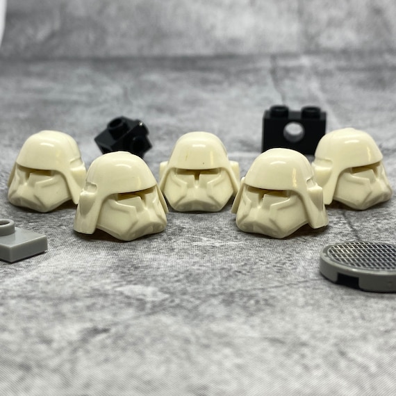 5-pack Custom Clone Heavy Helmet White Lot for Minifigures | Etsy