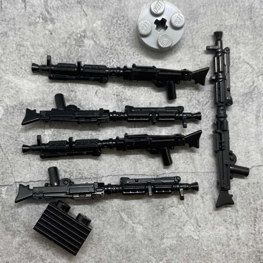 5-pack Custom Sci-fi Trooper DC-15A Long Blaster Lot for Minifigures ...