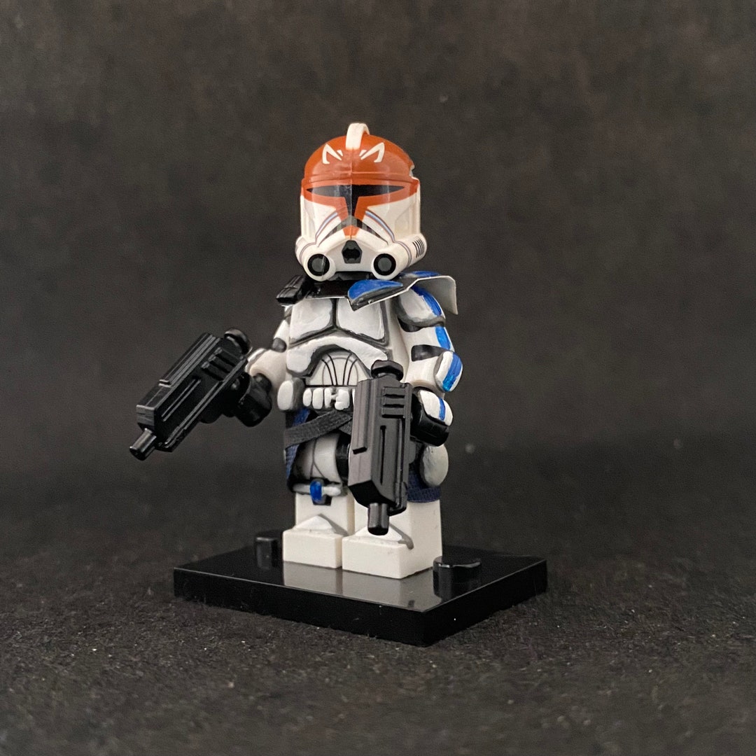 Handcrafted MOC Arc Trooper Commander Rex 332nd Custom Minifigure ...