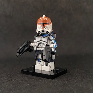 Handcrafted MOC Arc Trooper Commander Rex 332nd Custom Minifigure ...
