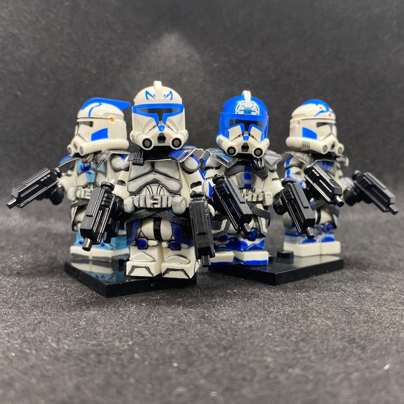 Handcrafted MOC 501st Clone Troopers Set Custom Minifigures - Etsy Handcrafted MOC 501st Clone Troopers Set Custom Minifigures - Etsy