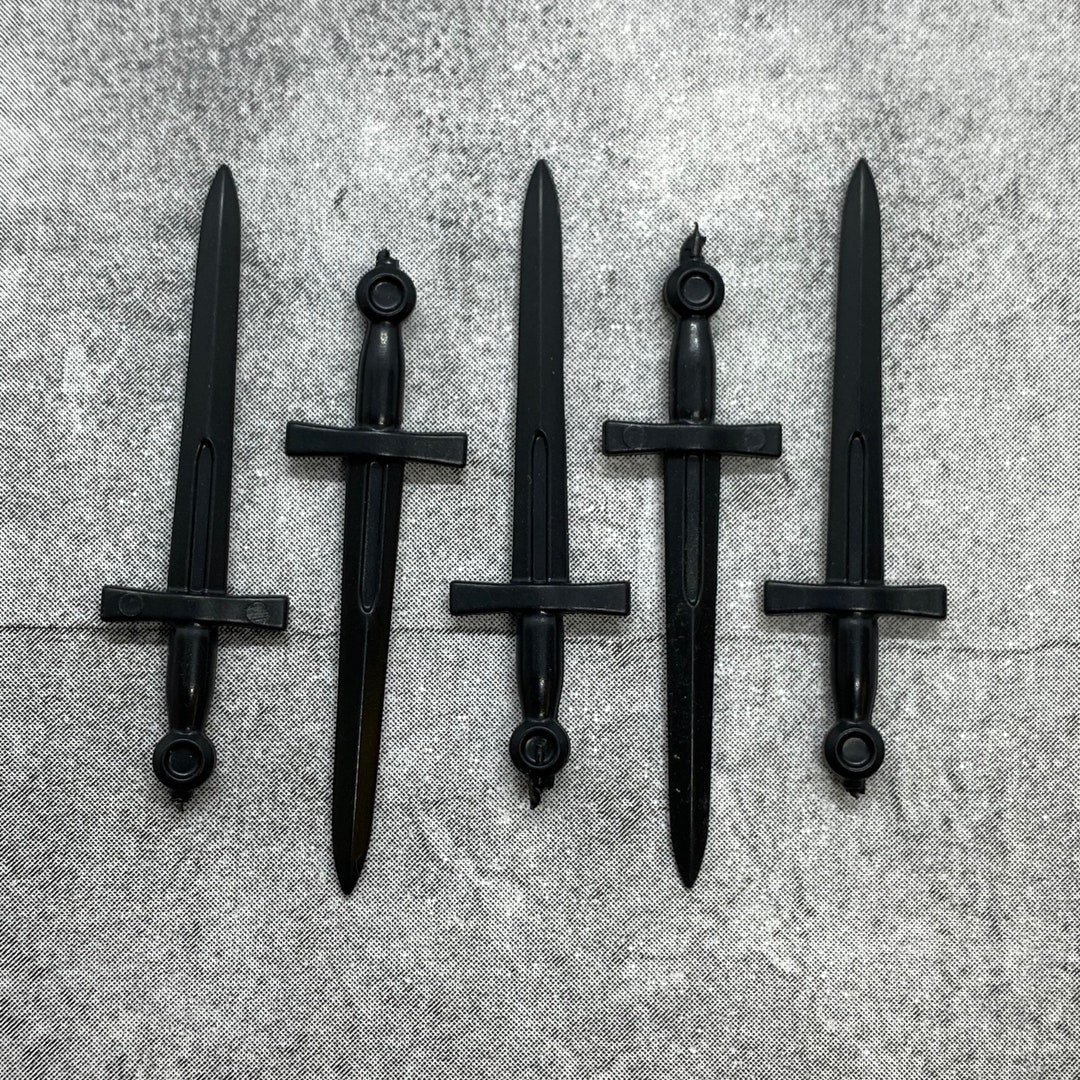 5-pack Moon Knight Sword Black Lot for Minifigures | C86947 ...