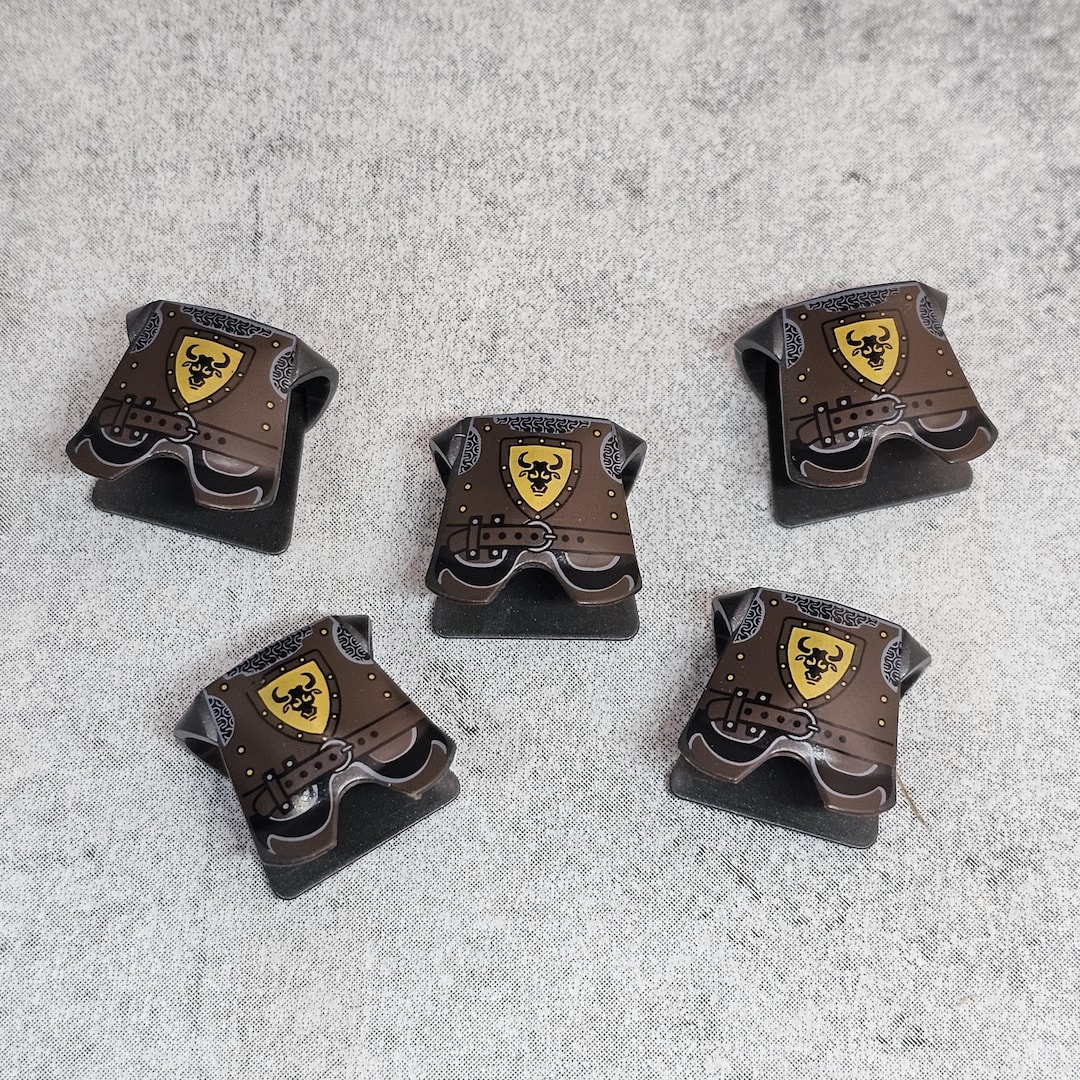 5-pack Custom Bull Armor Lot for Minifigures | A11ba11 Knight ...
