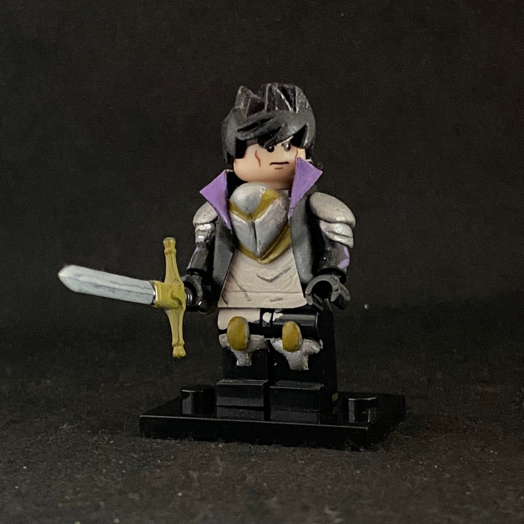 Handcrafted MOC OP Knight Hero Sculpted Custom Anime Minifigure ...