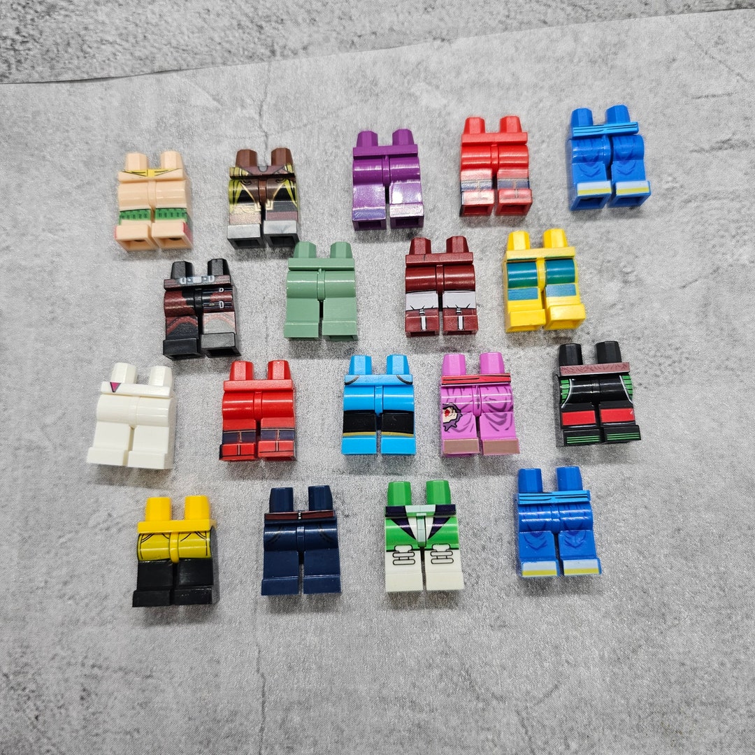 18x Custom Printed Legs Mixed Lot for Minifigures | Cond0210x | Blocks ...