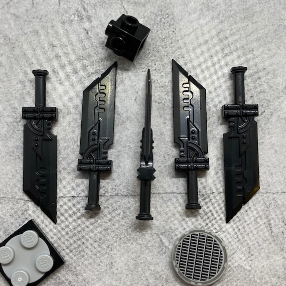 5-pack Custom Sci-fi Buster Sword Lot for Minifigures A22311 | Etsy
