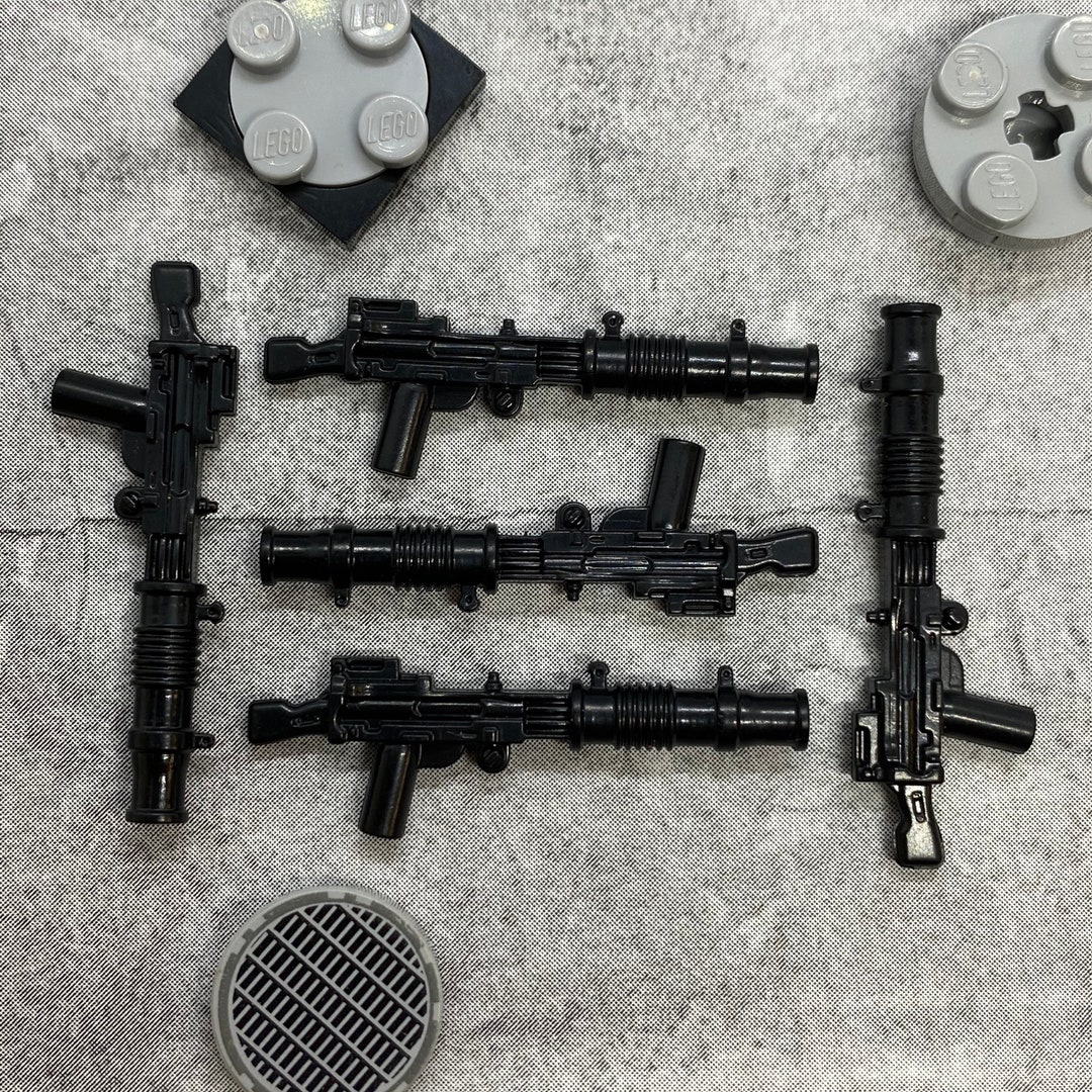 5-pack Custom Trooper Assault Blaster Lot for Minifigures | A32317 ...